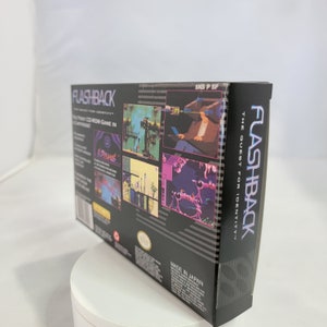 Flashback | NTSC | Super Nintendo | SNES | En | Reproduction Box and ...