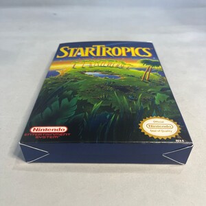 Startropics | NTSC | Nintendo | NES | En | Reproduction Box - Etsy