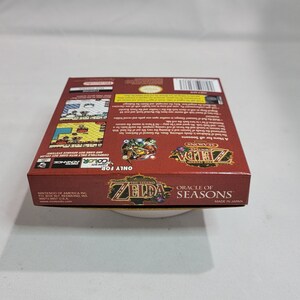 The Legend of Zelda Oracle of Seasons | NTSC | Gameboy Color | GBC | En ...