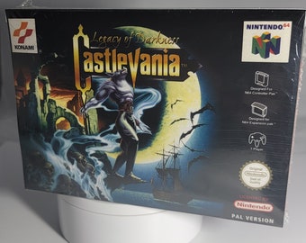Castlevania Reproduction Box - Etsy