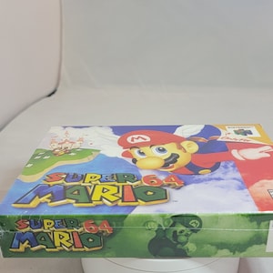 Super Mario 64 | NTSC | Nintendo 64 | N64 | En | Reproduction Box and ...