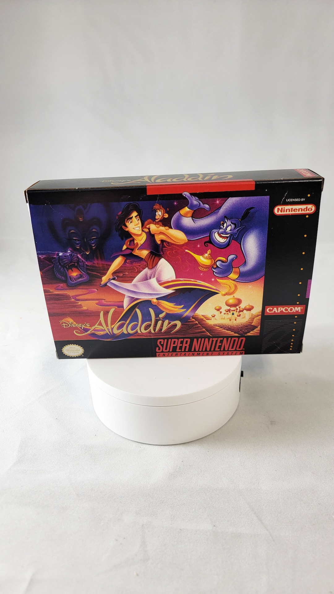 Aladdin | NTSC | Super Nintendo | SNES | En | Reproduction Box and ...