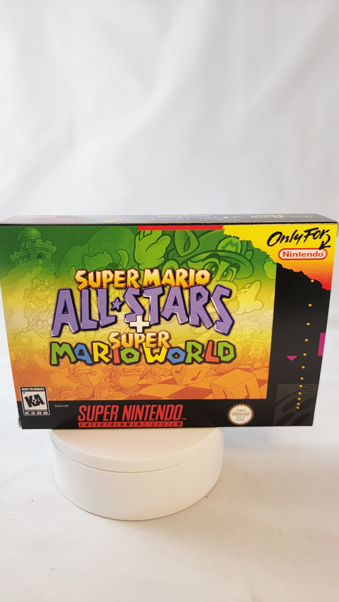 Super Mario All-stars and Super Mario World | NTSC | Super Nintendo ...