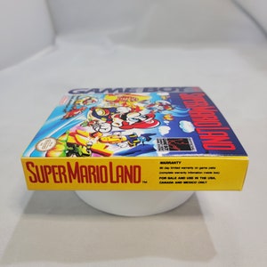 Super Mario Land | NTSC | Gameboy | GB | En | Reproduction Box and ...