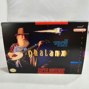 Phalanx | NTSC | Super Nintendo | SNES | En | Reproduction Box and ...