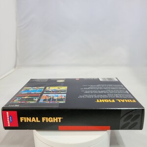 Final Fight | NTSC | Super Nintendo | SNES | En | Reproduction Box and ...
