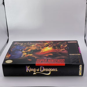 King of Dragons | NTSC | Super Nintendo | SNES | En | Reproduction Box ...