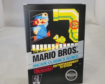 Nintendo Nes Super Mario Bros Box - Etsy