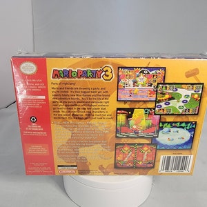Mario Party 3 | NTSC | Nintendo 64 | N64 | En | Reproduction Box and ...