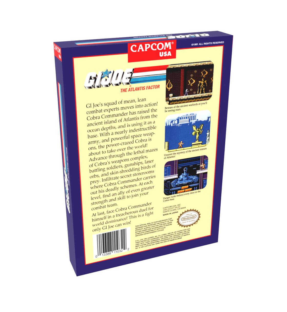 GI Joe the Atlantis Factor | NTSC | Nintendo | NES | En | Reproduction ...