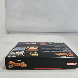 Pinocchio | NTSC | Super Nintendo | SNES | En | Reproduction Box and ...