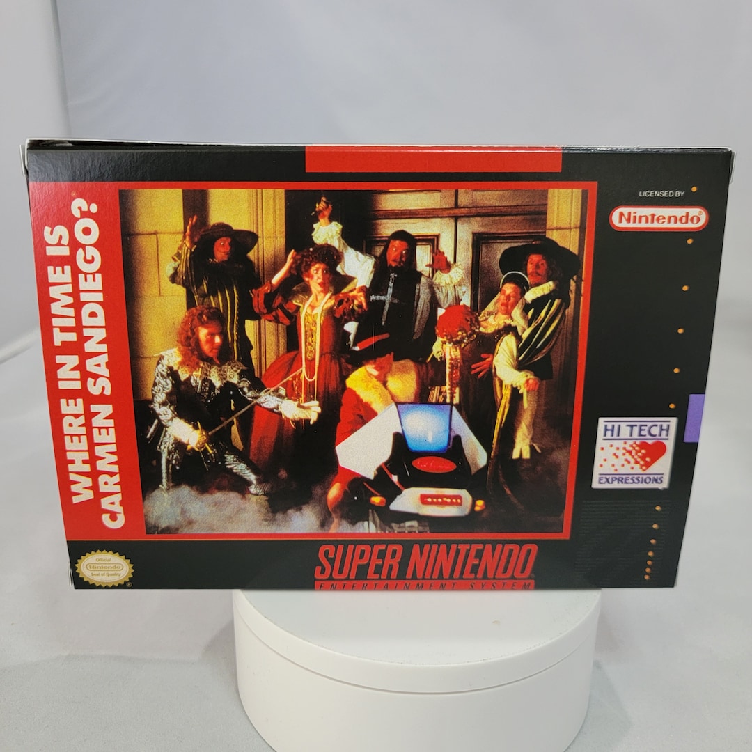 Where in Time is Carmen Sandiego? | NTSC | Super Nintendo | SNES | En ...