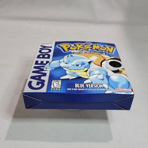 Pokemon Blue | NTSC | Gameboy | GB | En | Reproduction Box and Inner ...