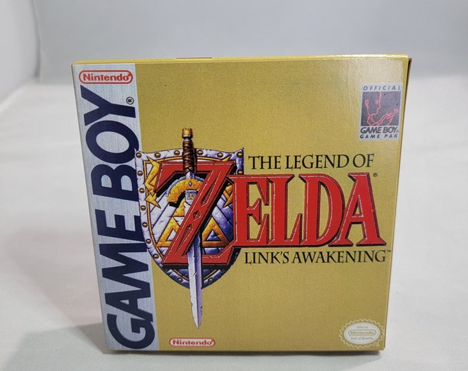 Nintendo Retro Video Game Box Art Reproduction Four Poster Prints Zelda ...