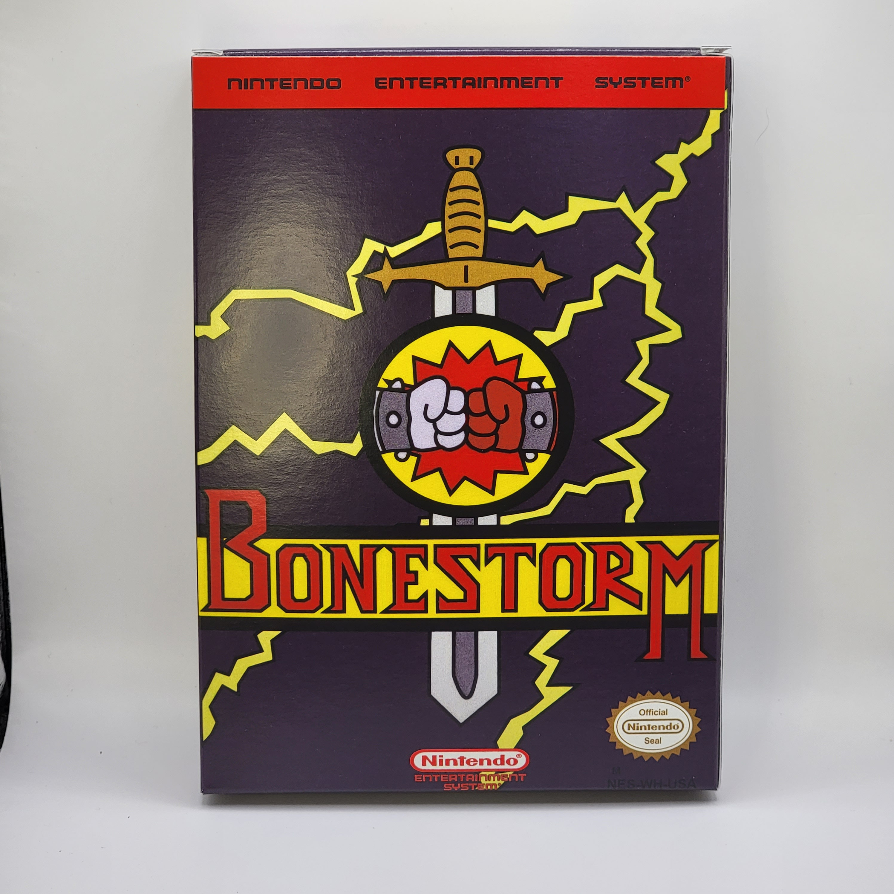 Bonestorm | NTSC | Nintendo | NES | En | Reproduction Box - Etsy