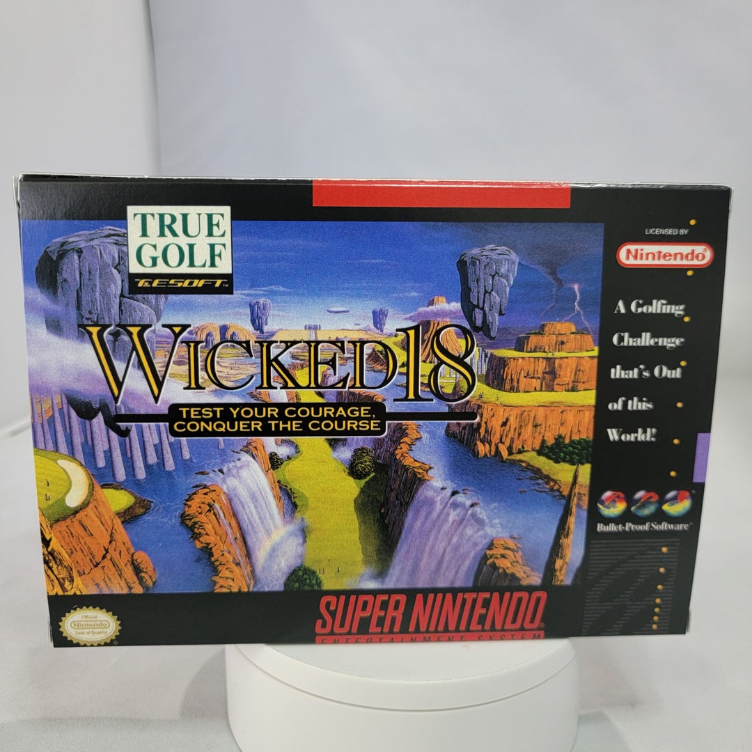 True Golf Classics - Wicked 18 | NTSC | Super Nintendo | SNES | En ...
