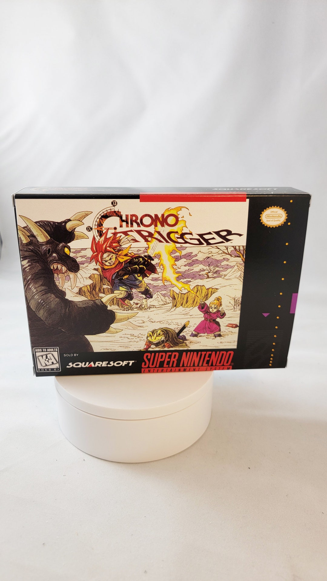 Chrono Trigger | NTSC | Super Nintendo | SNES | En | Reproduction Box ...