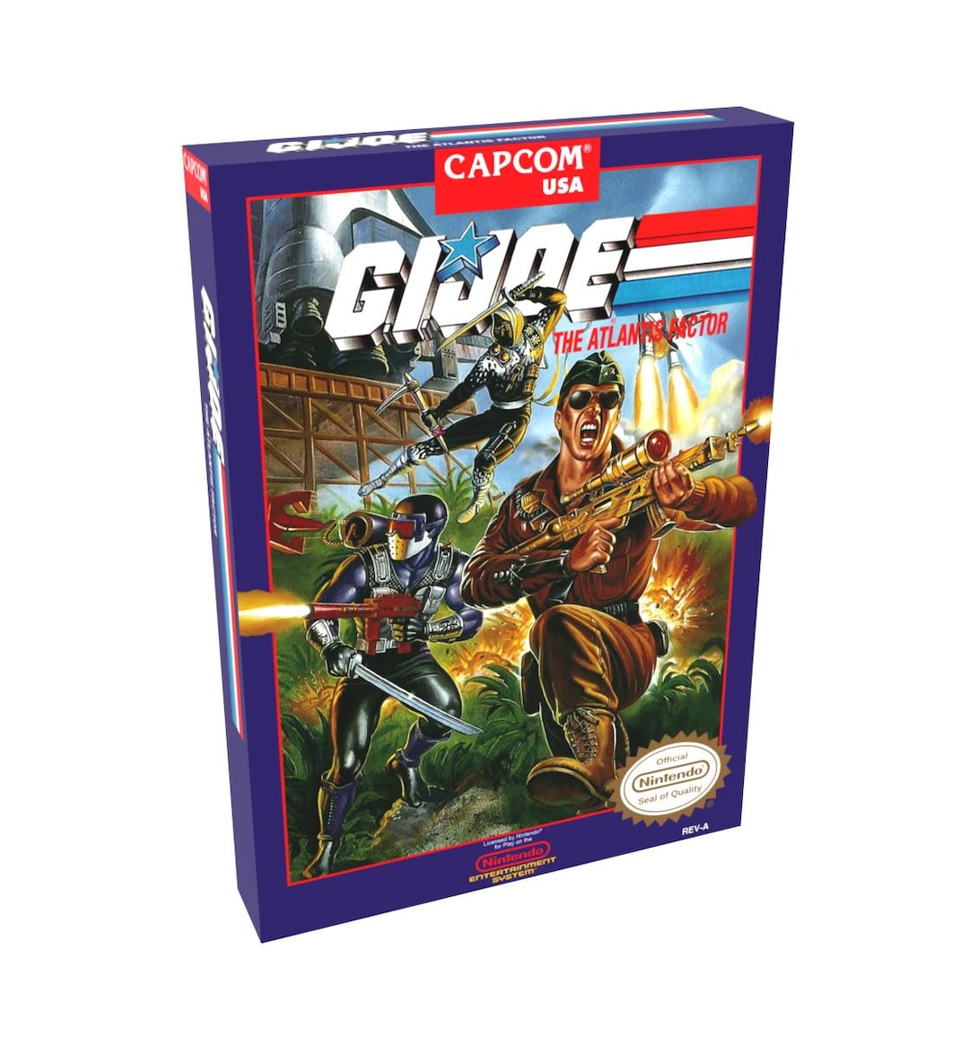 GI Joe the Atlantis Factor | NTSC | Nintendo | NES | En | Reproduction ...