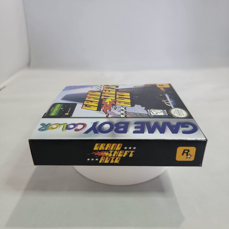 Grand Theft Auto NTSC Gameboy Color GBC En - Etsy