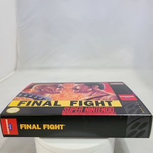 Final Fight | NTSC | Super Nintendo | SNES | En | Reproduction Box and ...