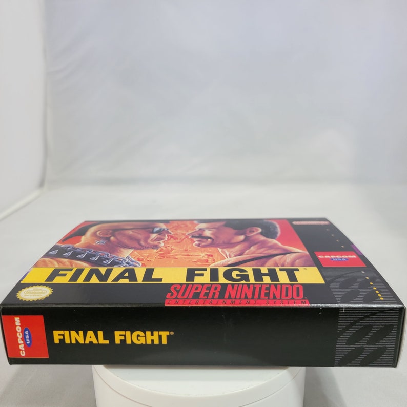 Final Fight | NTSC | Super Nintendo | SNES | En | Reproduction Box and ...