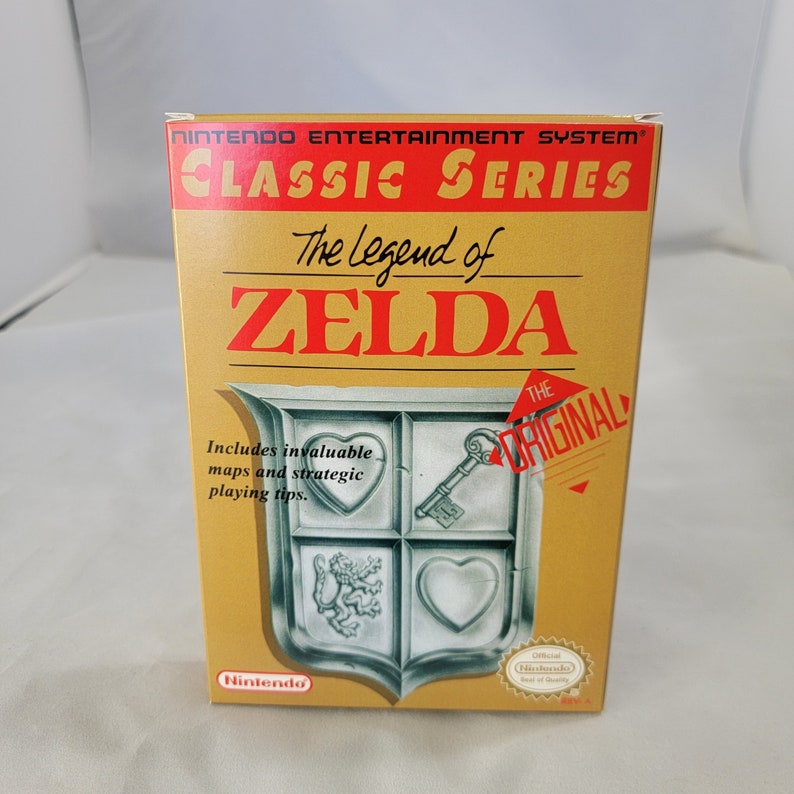 The Legend of Zelda classic Series NTSC Nintendo NES - Etsy