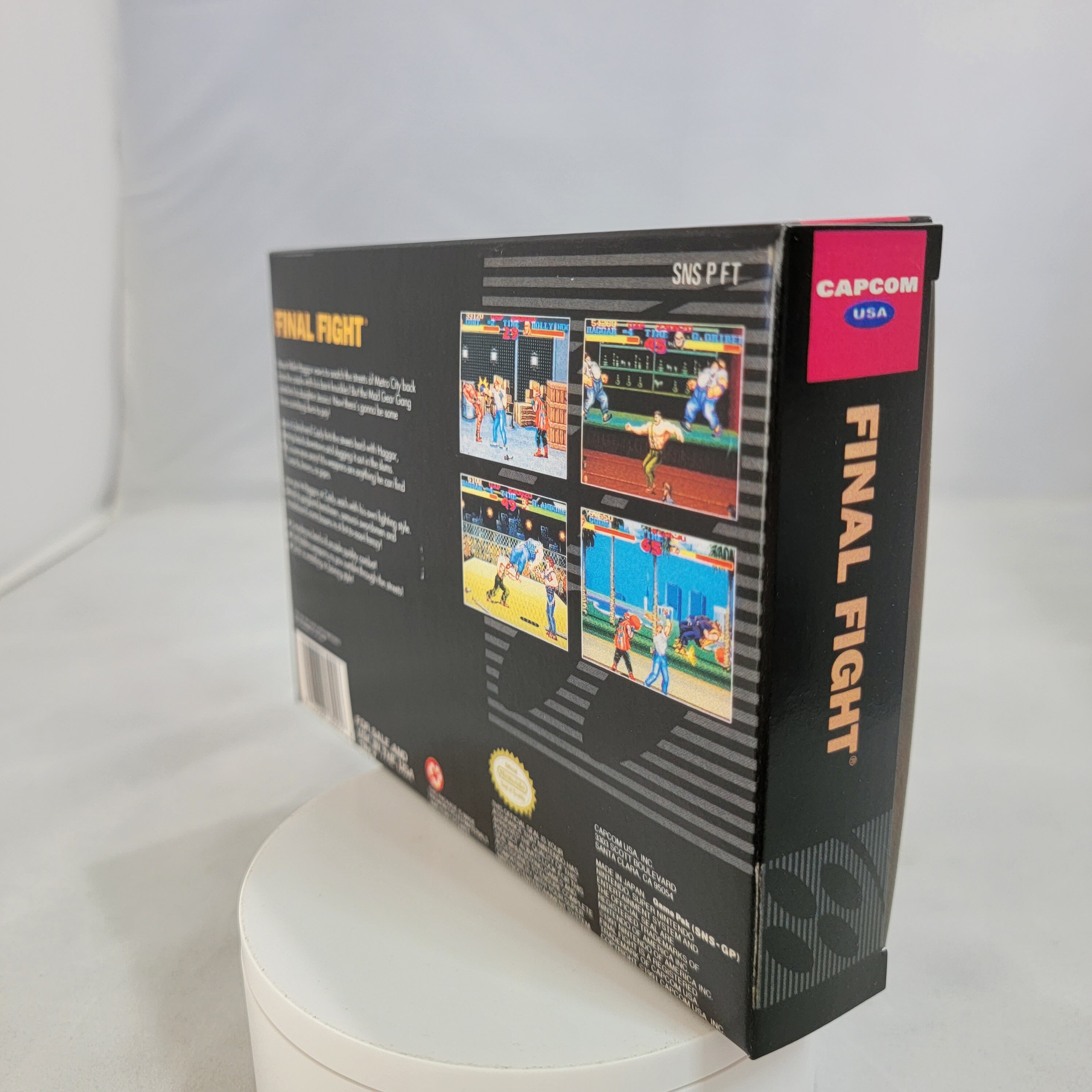 Final Fight | NTSC | Super Nintendo | SNES | En | Reproduction Box and ...