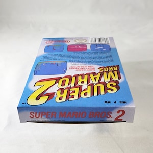 Super Mario Brothers 2 | NTSC | Nintendo | NES | En | Reproduction Box ...