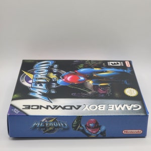 Metroid Fusion | NTSC | Gameboy Advance | GBA | En | Reproduction Box ...