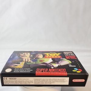 Toy Story | NTSC | Super Nintendo | SNES | En | Reproduction Box and ...