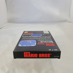 Super Mario Brothers | NTSC | Nintendo | NES | En | Reproduction Box - Etsy