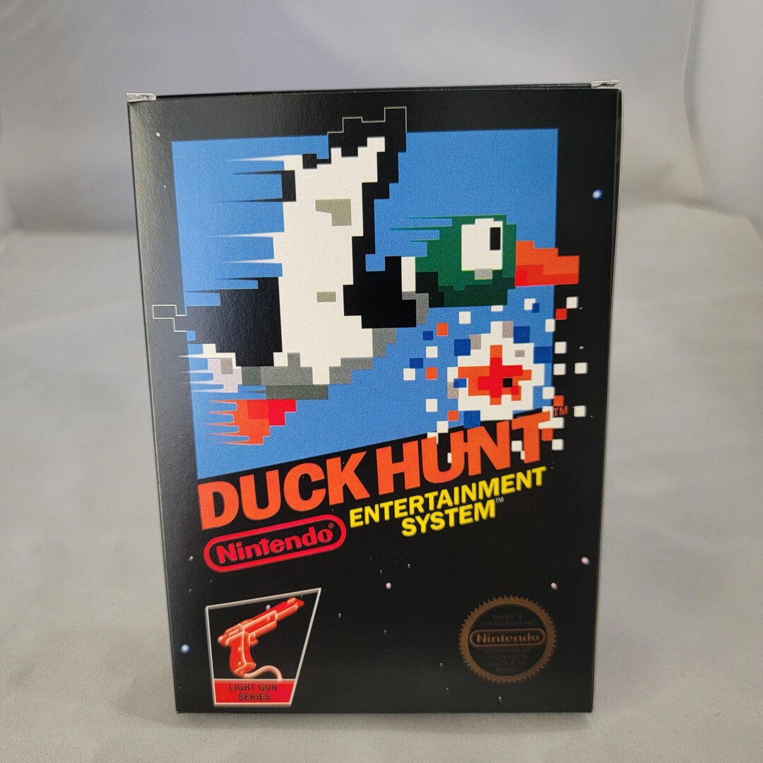 Duck Hunt | NTSC | Nintendo | NES | En | Reproduction Box - Etsy