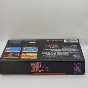 Hook | NTSC | Super Nintendo | SNES | En | Reproduction Box and Inner ...