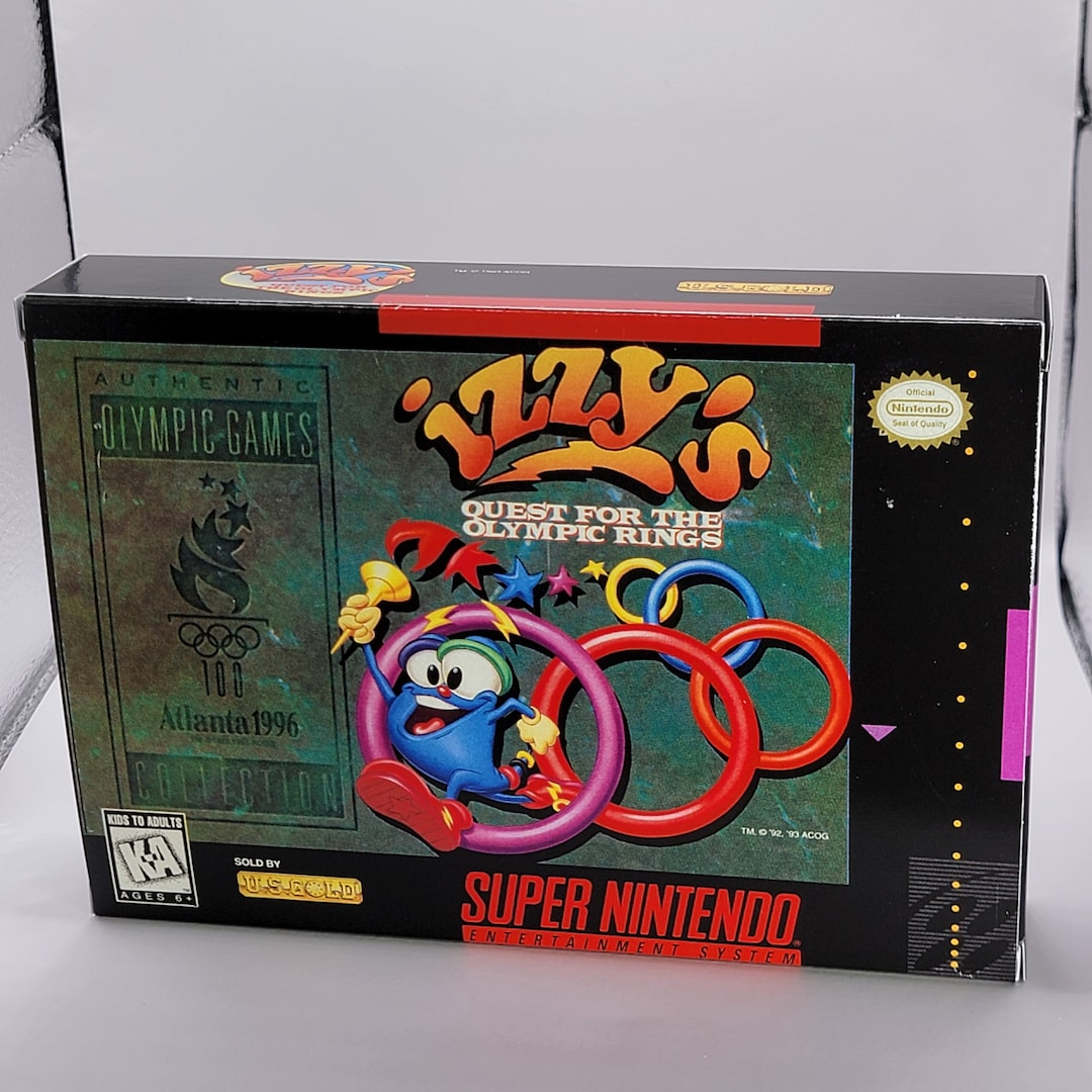 Izzy's Quest for the Olympic Rings | NTSC | Super Nintendo | SNES | En ...