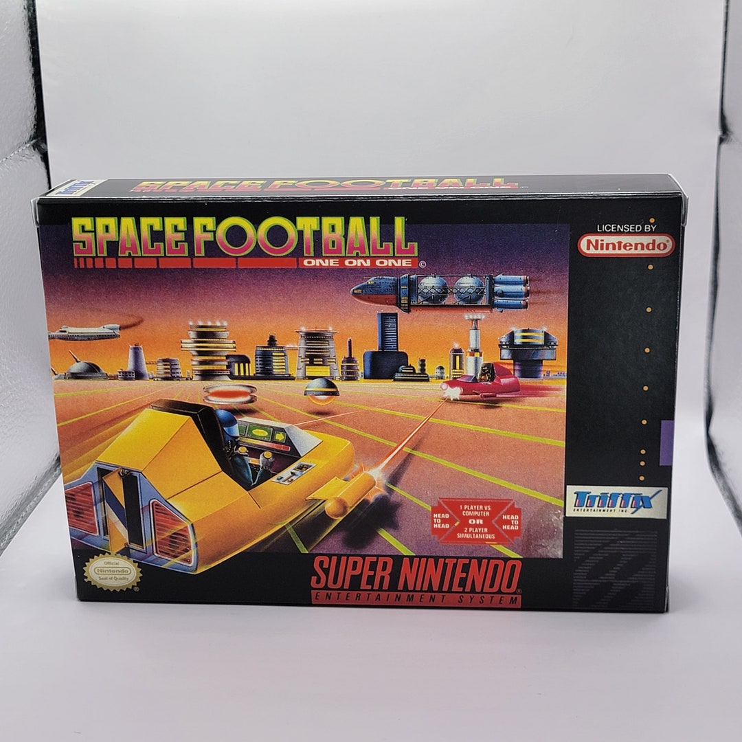 Space Football | NTSC | Super Nintendo | SNES | En | Reproduction Box ...