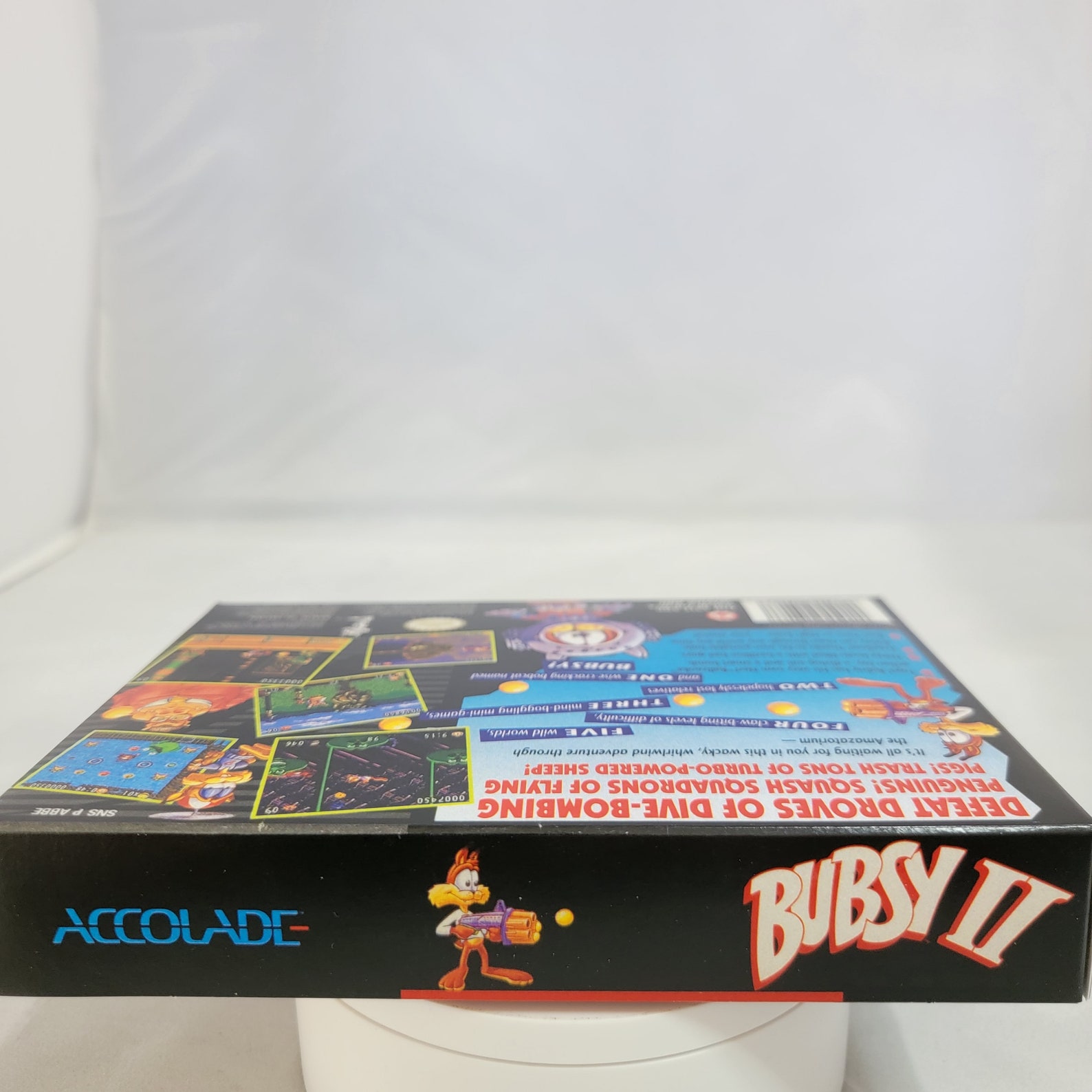 Bubsy 2 NTSC Super Nintendo SNES En Reproduction Box - Etsy