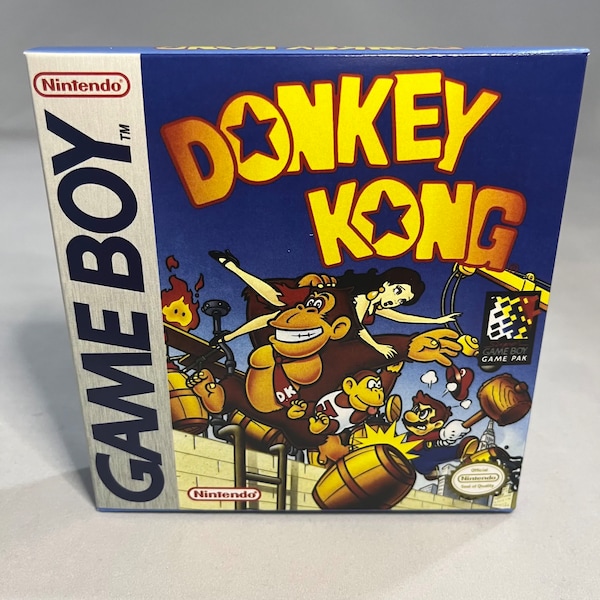 Gameboy Donkey Kong Box - Etsy