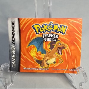 Pokemon Firered | NTSC | Gameboy Advance | GBA | En | User Instruction ...
