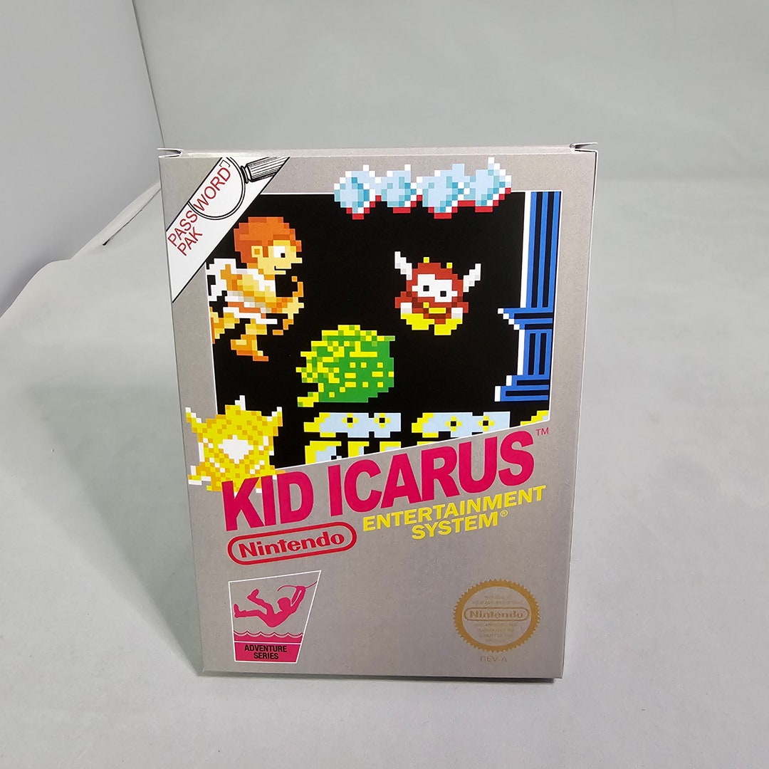 Kid Icarus | NTSC | Nintendo | NES | En | Reproduction Box - Etsy