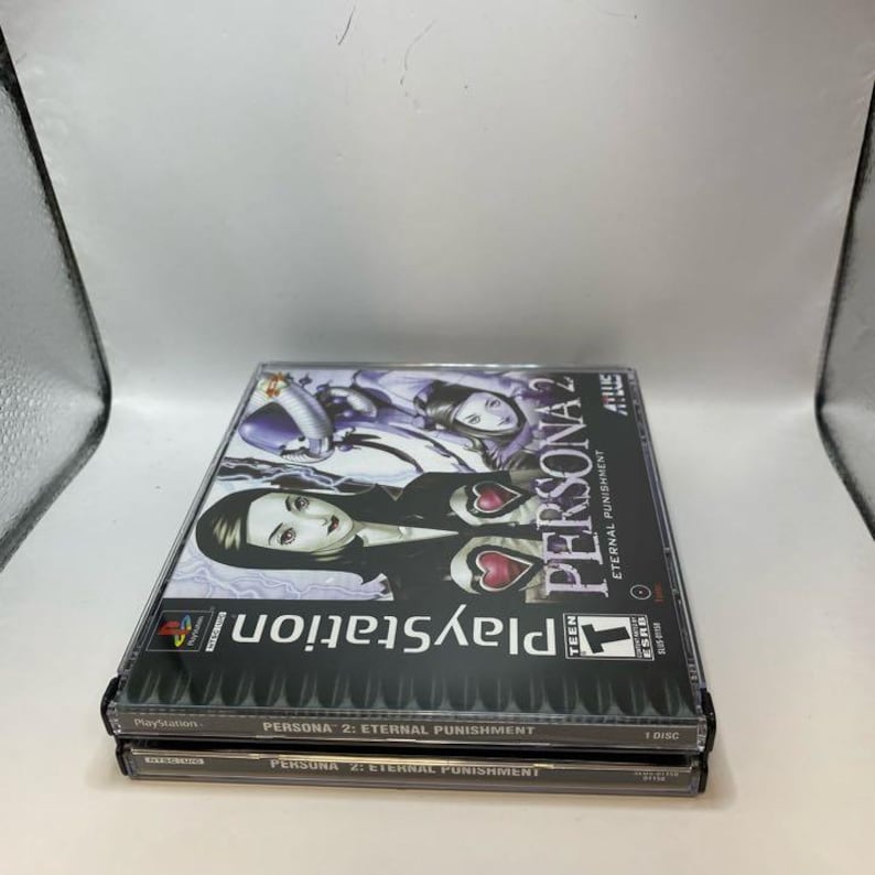 Persona 2 | NTSC | Playstation | PS1 | En | Reproduction Case and ...
