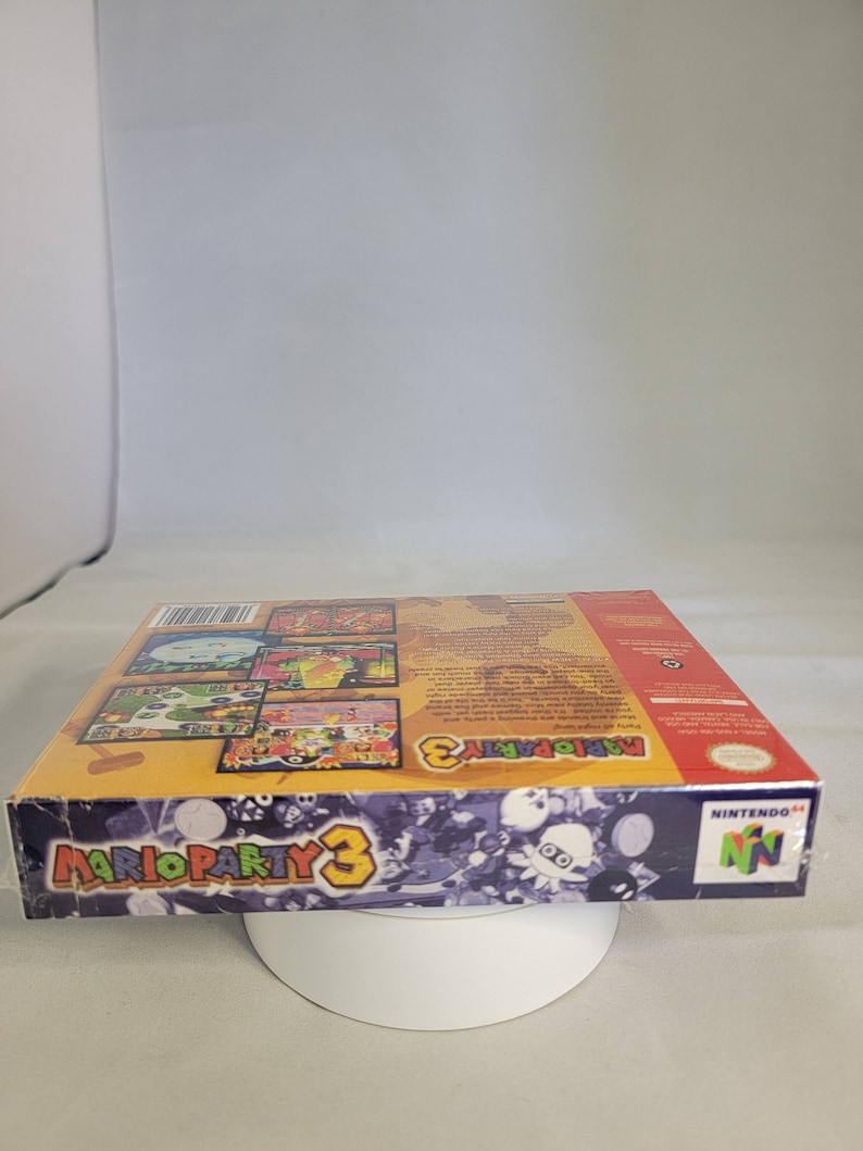 Mario Party 3 | NTSC | Nintendo 64 | N64 | En | Reproduction Box and ...