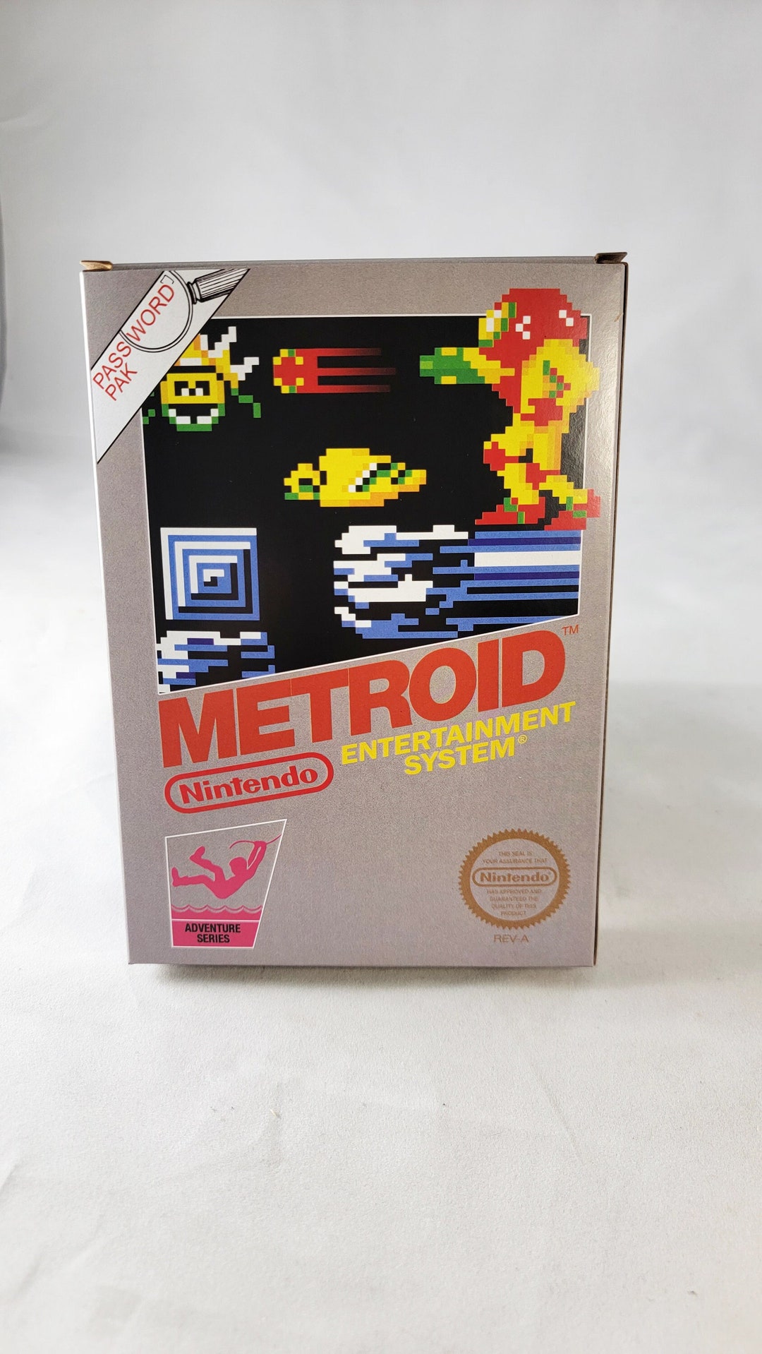 Metroid | NTSC | Nintendo | NES | En | Reproduction Box - Etsy