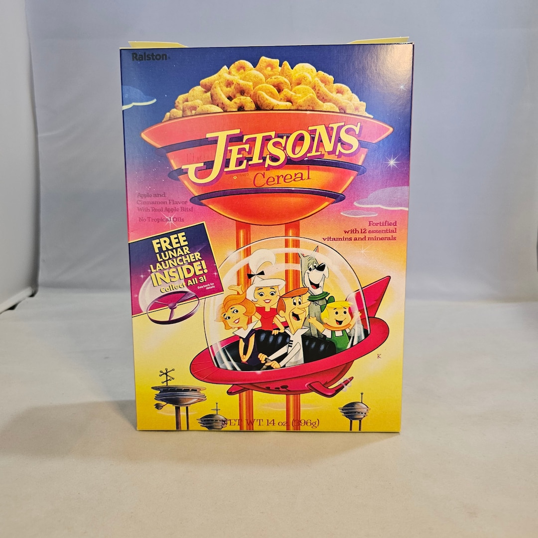 The Jetsons | Ralston | Reproduction Vintage Cereal Box - Etsy