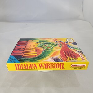 Dragon Warrior | NTSC | Nintendo | NES | En | Reproduction Box - Etsy