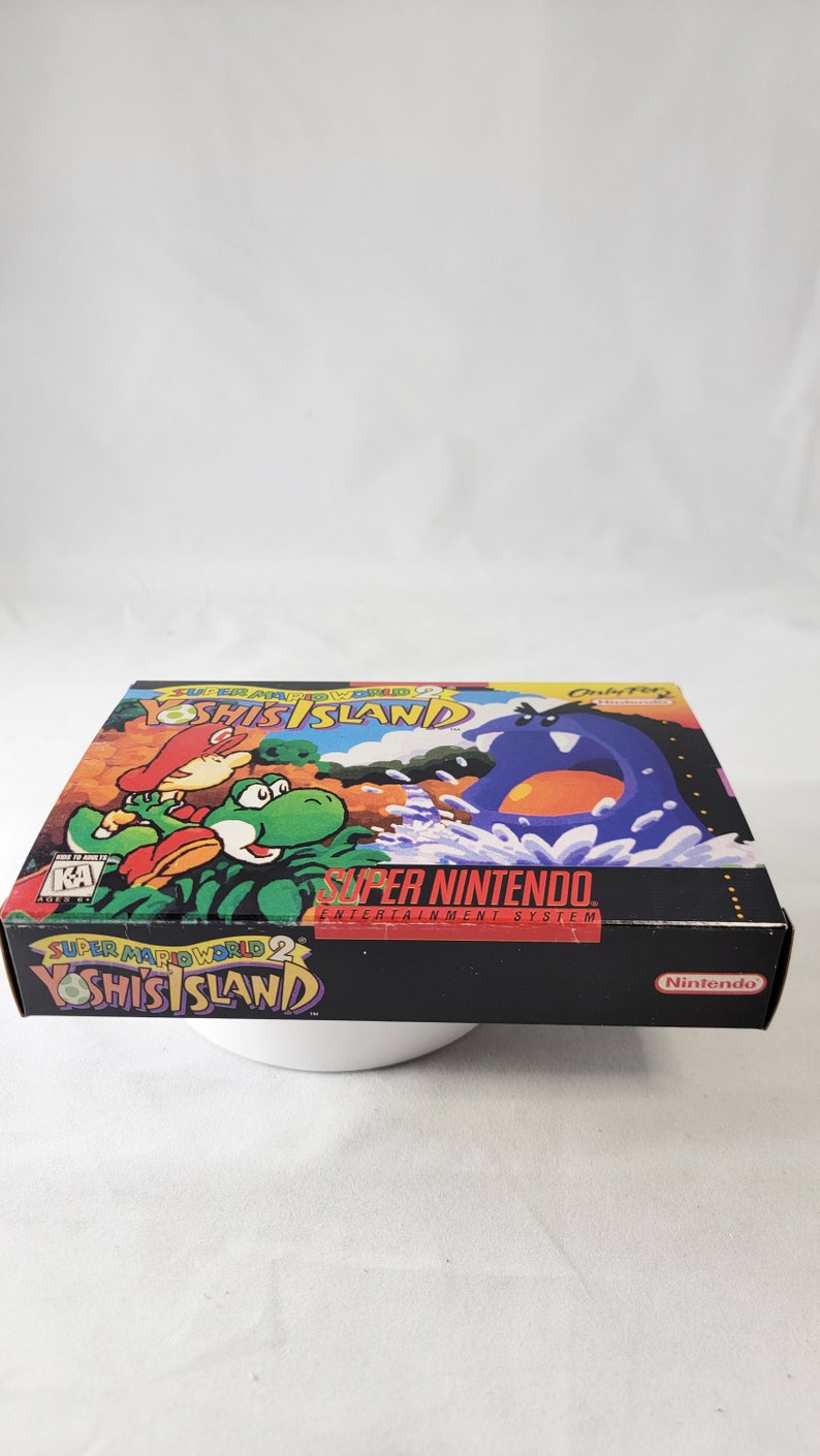 Super Mario World 2 Yoshi's Island | NTSC | Super Nintendo | SNES | En ...