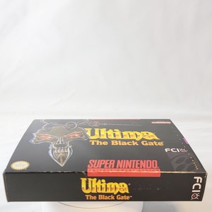 Ultima the Black Gate | NTSC | Super Nintendo | SNES | En ...