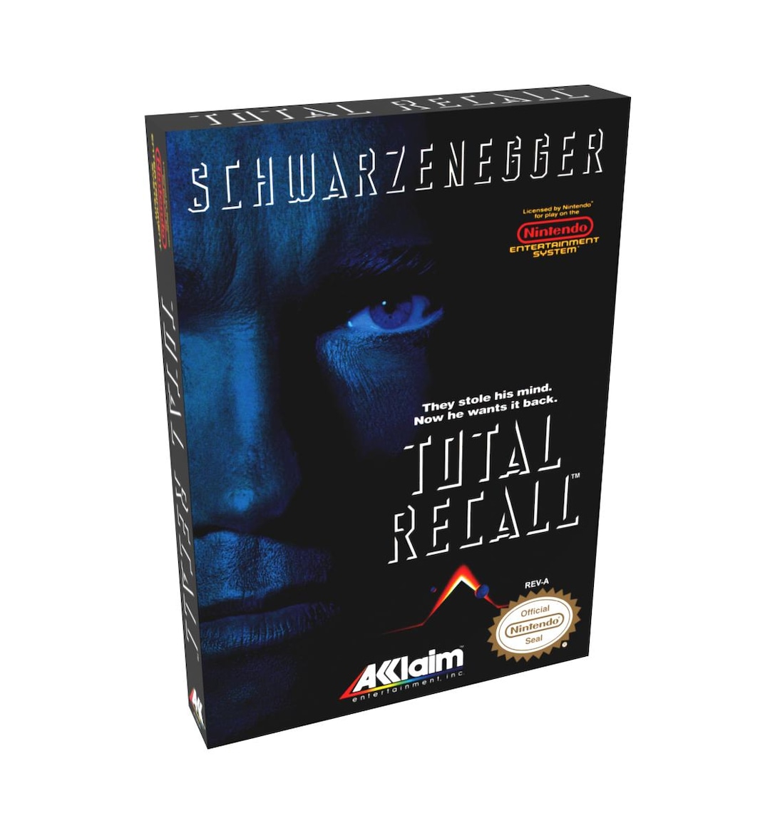 Total Recall | NTSC | Nintendo | NES | En | Reproduction Box - Etsy