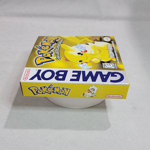 Pokemon Yellow | NTSC | Gameboy | GB | En | Reproduction Box and Inner ...
