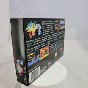 Final Fight 2 | NTSC | Super Nintendo | SNES | En | Reproduction Box ...