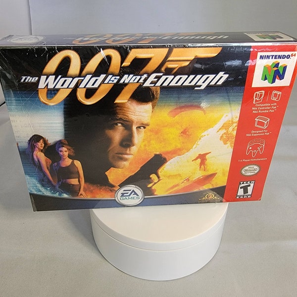 N64 007 the World is Not Enough - Etsy